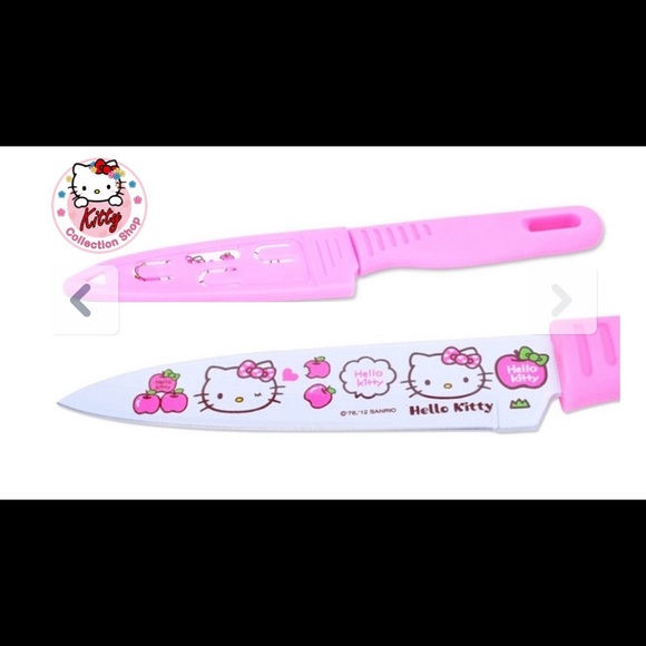 Hello Kitty | Other | Hello Kitty Kitchen Knife With Cover | Poshmark
